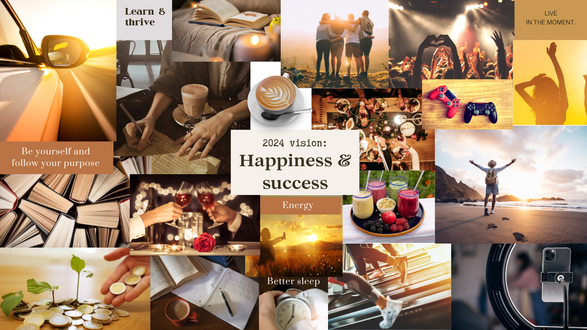 My 2024 vision board breakdown - Louna Stone Author
